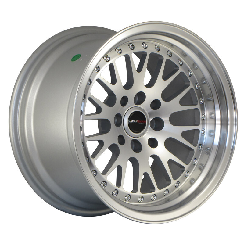 Japan Racing JR-10 15x8" 4x100/108 ET20, Silver | Free Shipping from ...