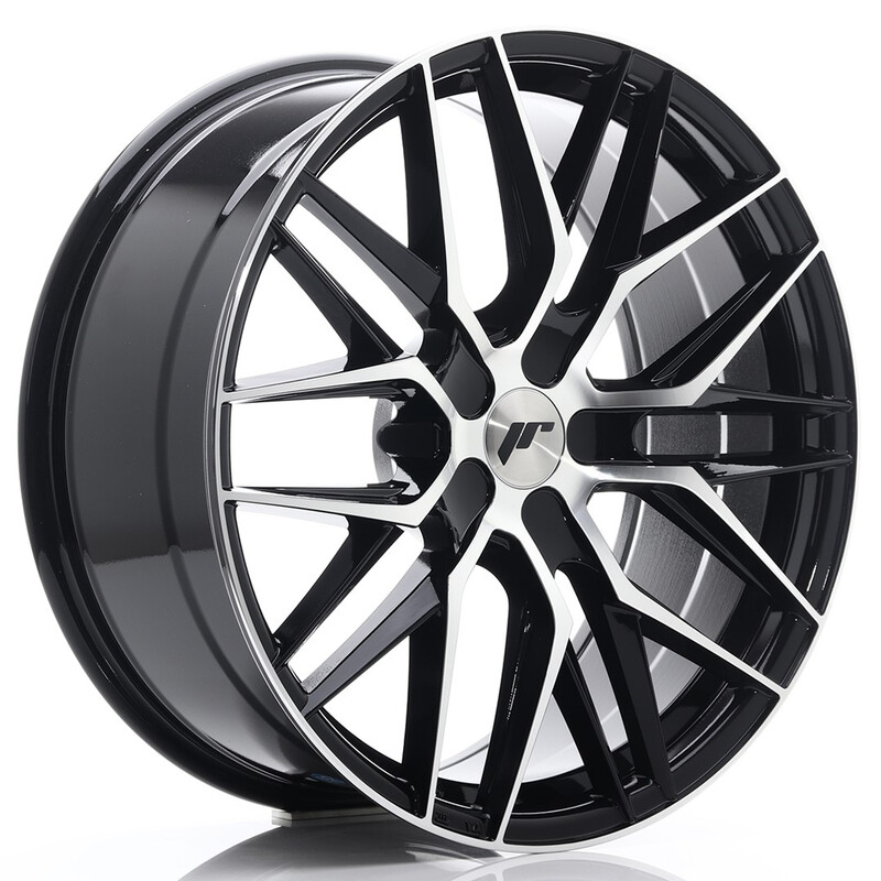 Japan Racing JR-28 20x8.5" (5 hole custom PCD) ET20-40, Gloss Black ...