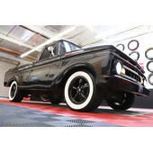 White Sidewalls Tire Stickers, Permanent - Raised Rubber (14" to 20 ...