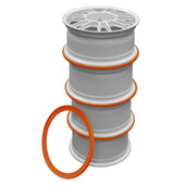 Get Your Evo Corse Wheel Stacking Ring in Plastic, Size 18" From your ...