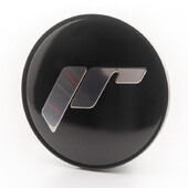 Japan Racing Center Cap V1 - Black + Silver | In Stock, DriftShop.com